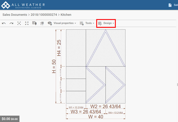Building a Custom Configuration - All Weather Architectural Aluminum