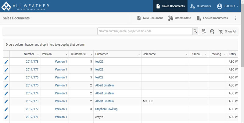 Smartquote Basics – How to Get Around - All Weather Architectural Aluminum